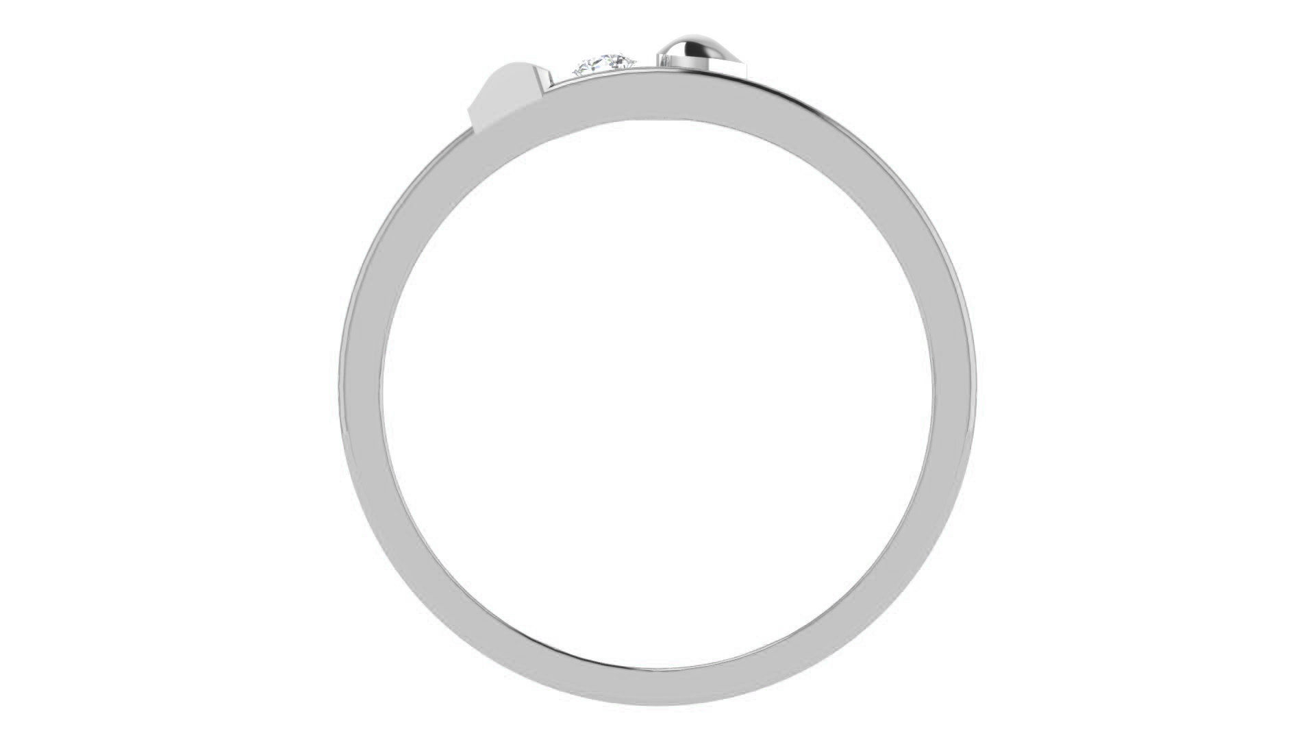 Band ring - 58 3D model 3D printable | CGTrader