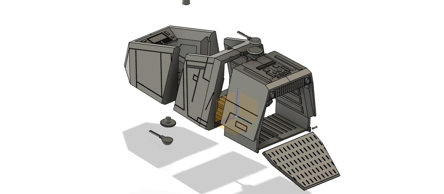 Mobile Tac-Pod and PREOX-MORLANA CORP 3D model 3D printable | CGTrader