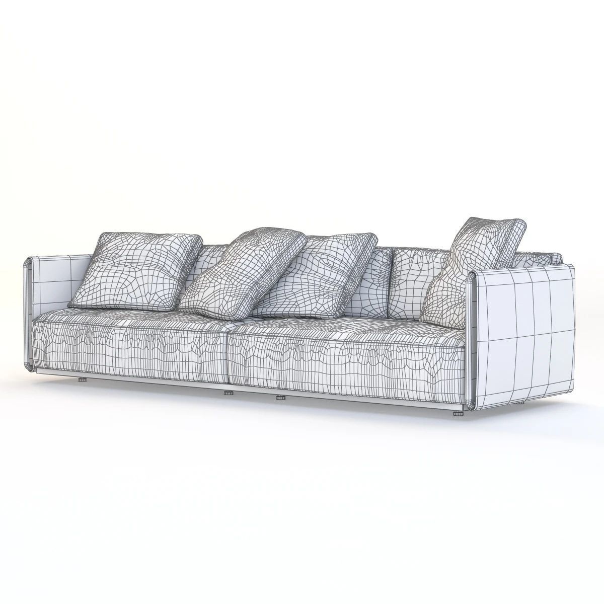 Edmond Sofa By Flexform 3D model | CGTrader