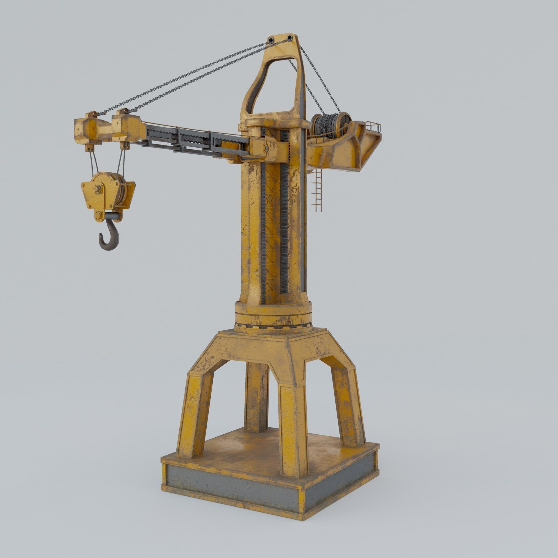 3D model Construction crane VR / AR / low-poly | CGTrader