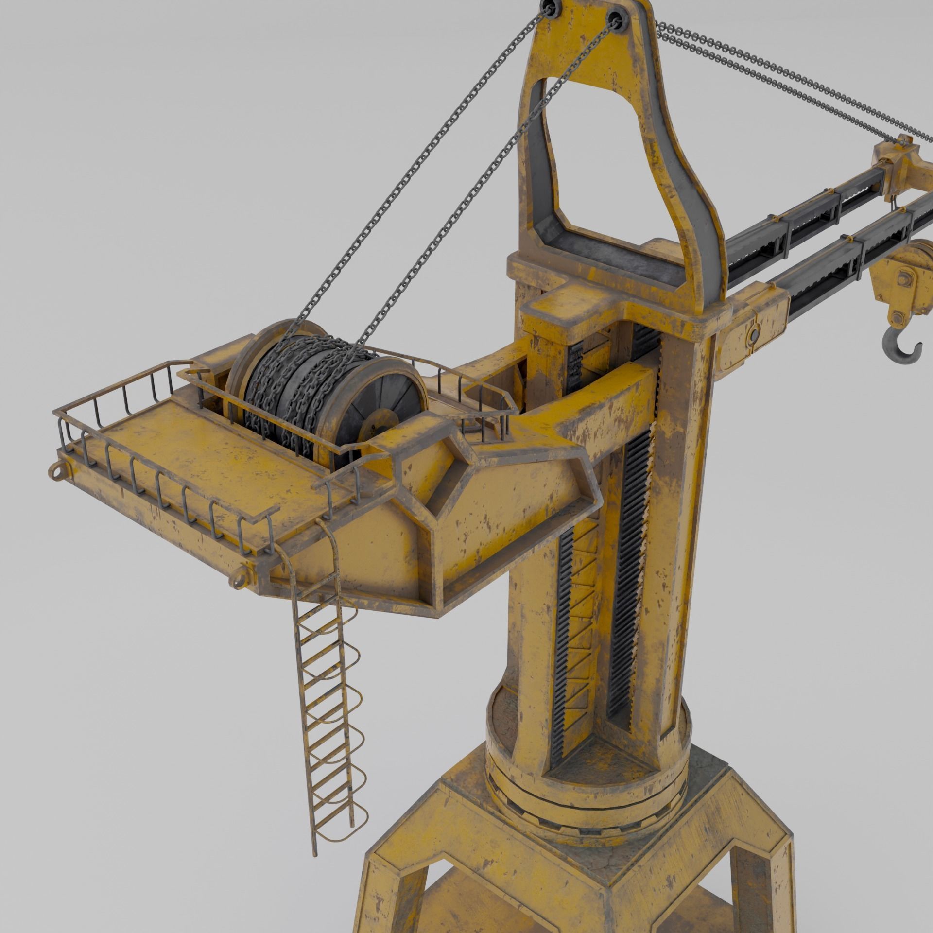 3D model Construction crane VR / AR / low-poly | CGTrader