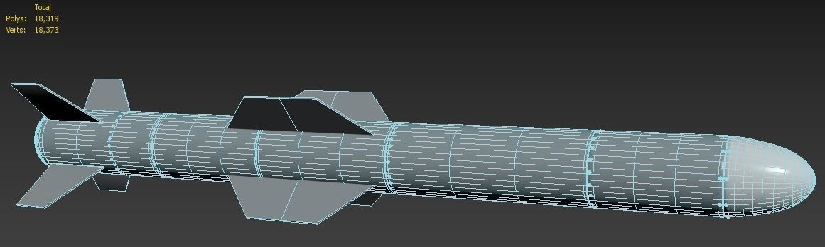 The Missile 3D model | CGTrader