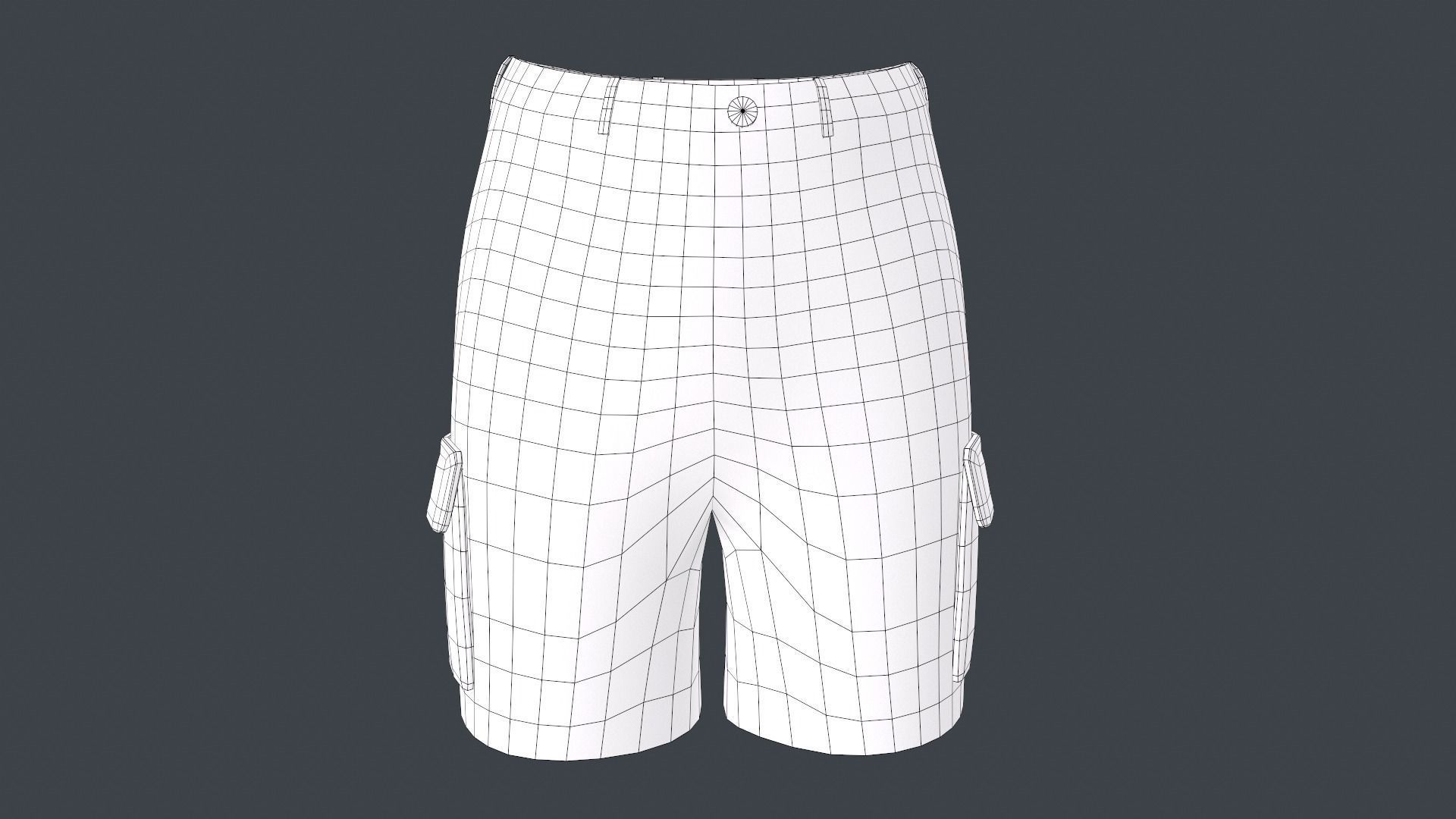 3D model Blue Shorts Style 3 VR / AR / low-poly | CGTrader