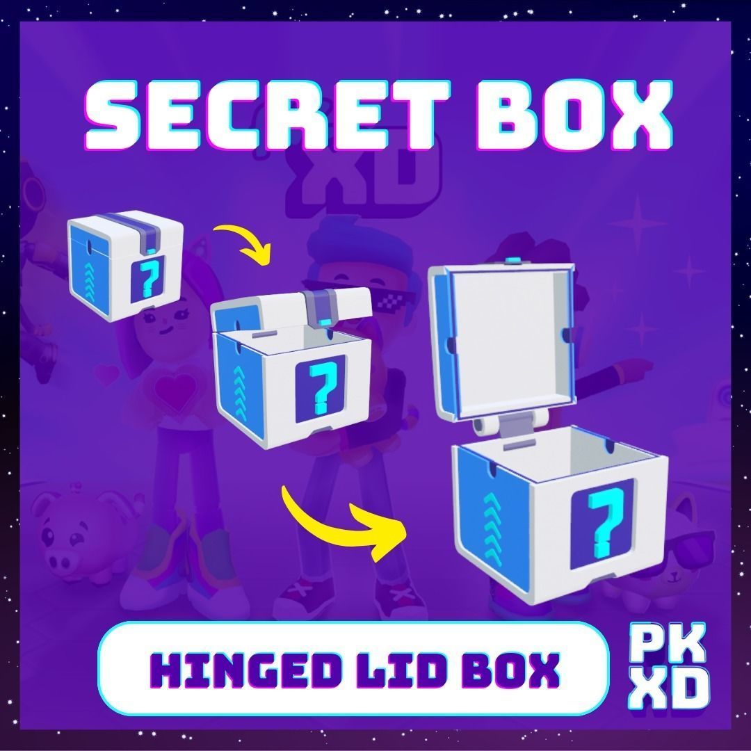 PK XD SECRET BOX 3D model 3D printable | CGTrader
