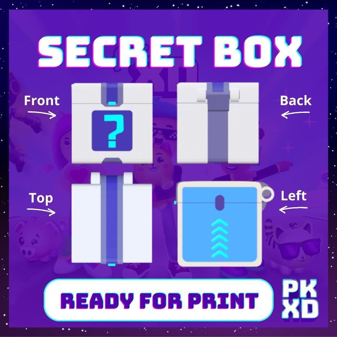 PK XD SECRET BOX 3D model 3D printable | CGTrader