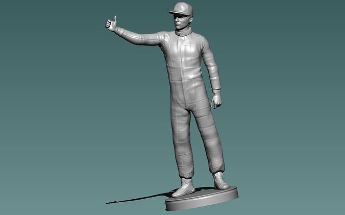 Max Verstappen 3D model 3D printable | CGTrader
