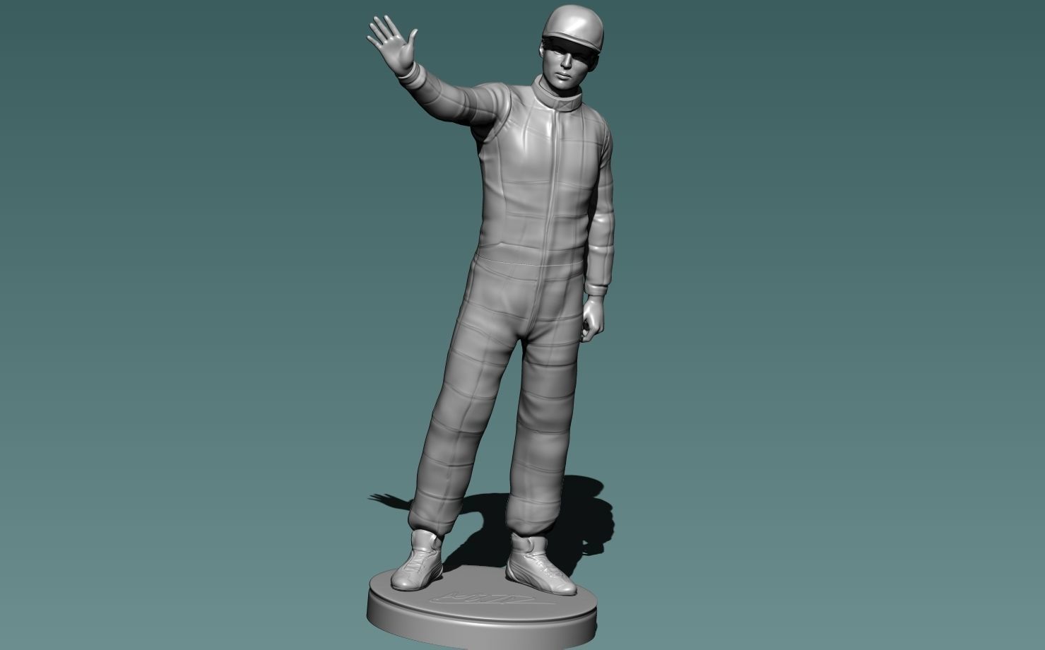 Max Verstappen 3D model 3D printable | CGTrader