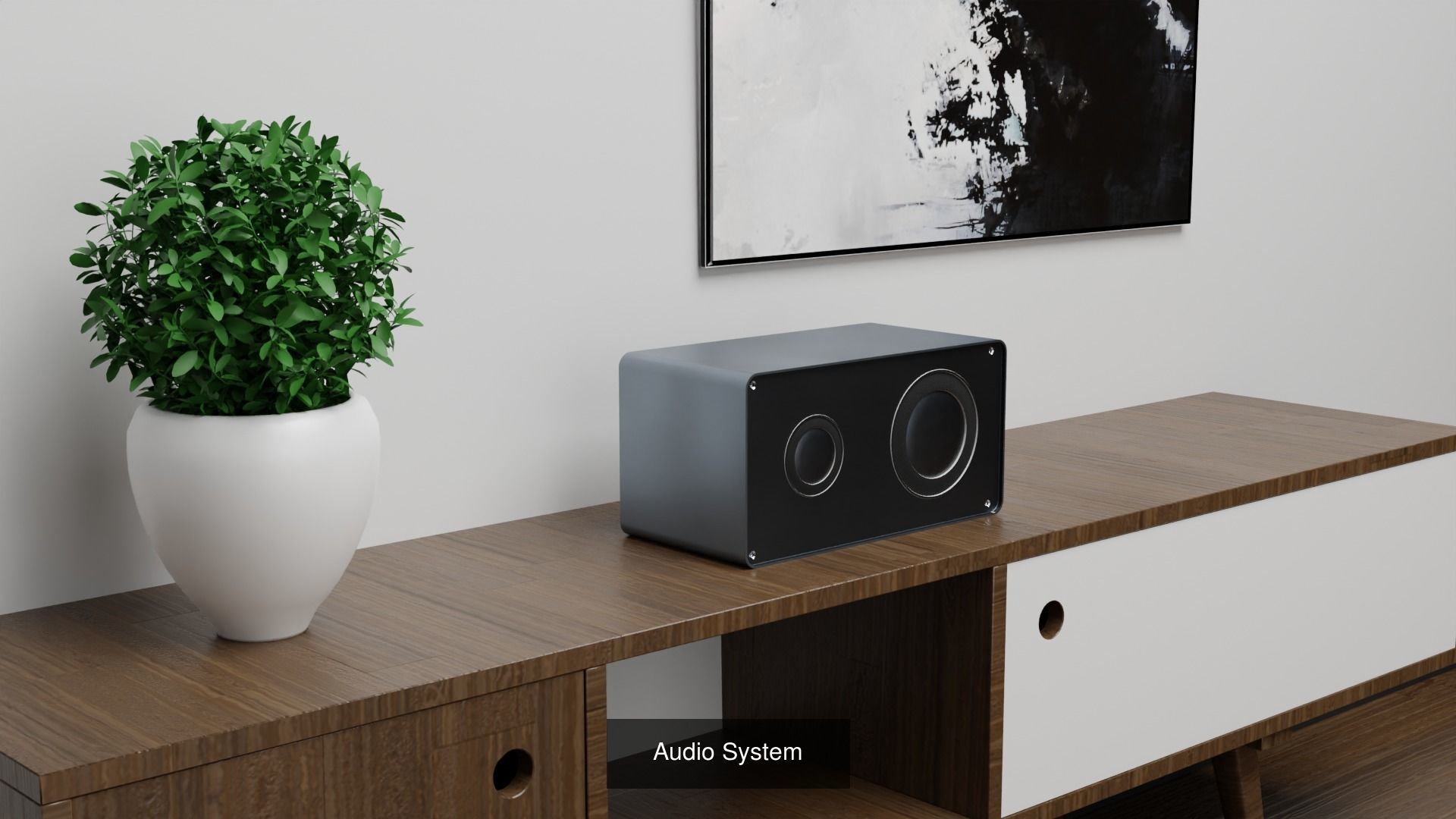 3D Model Collection Speakers wooden speaker VR / AR / low-poly | CGTrader