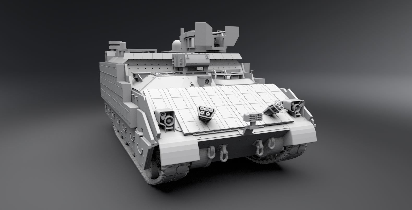 AMPV scale model 3D model 3D printable | CGTrader