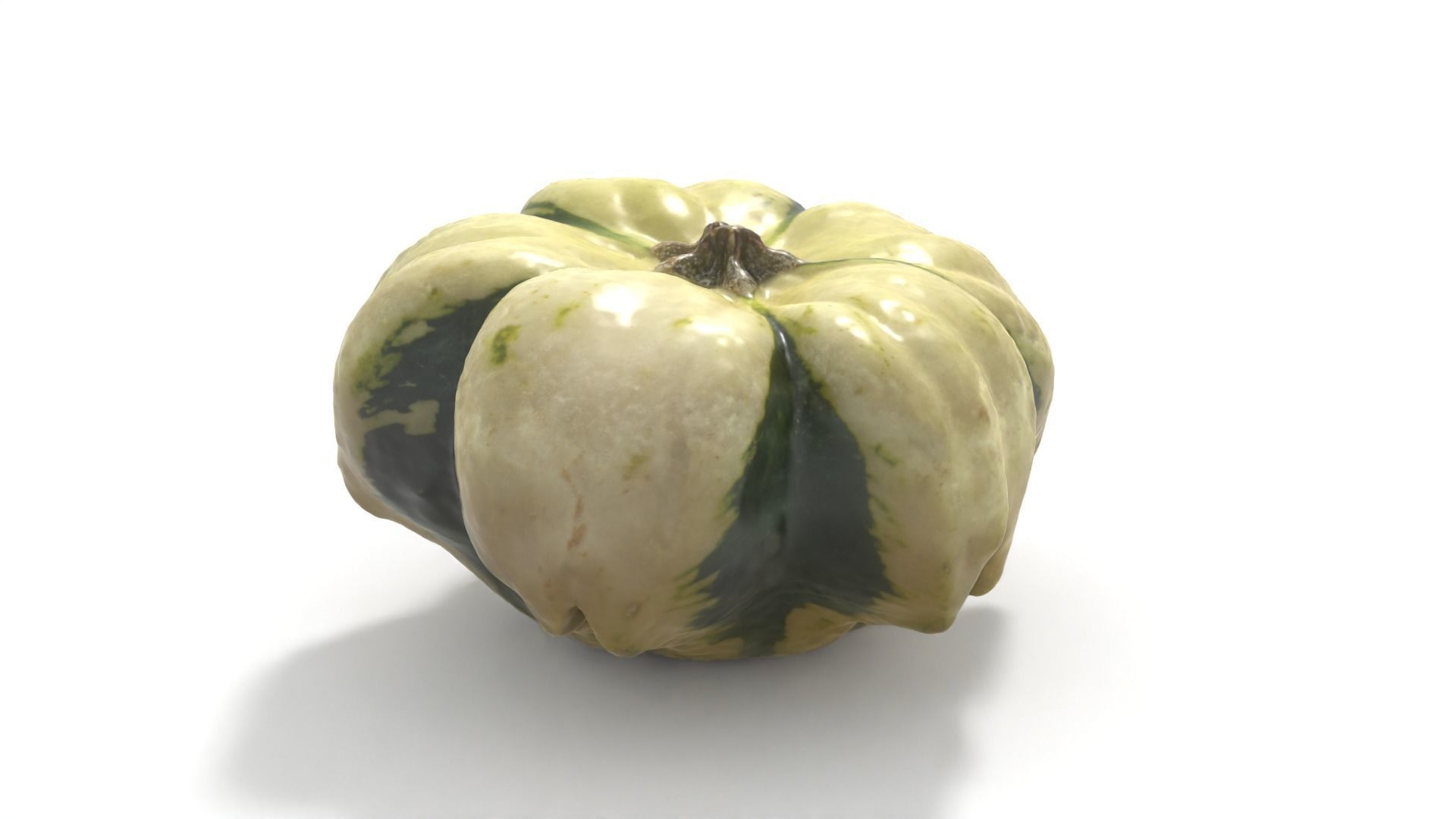 Decorative Gourd Pumpkin Squash Flower 3D Scan 3D model | CGTrader