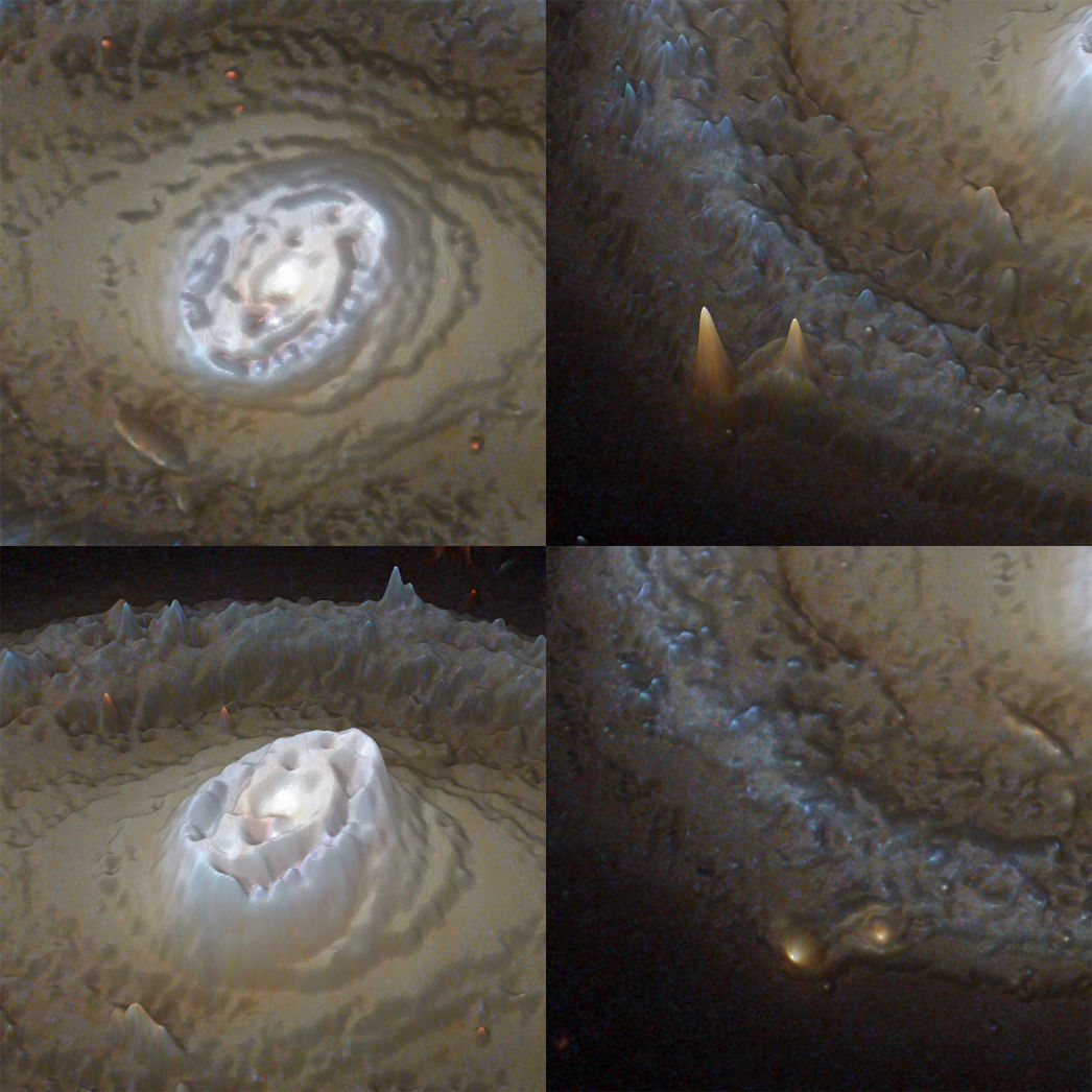 Low Res NGC 3081 deep sky object 3d software analysis free 3D model 3D ...