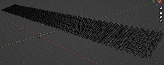 Roof tiles 3D model | CGTrader