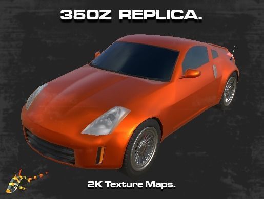3D model 350Z REPLICA VR / AR / low-poly | CGTrader