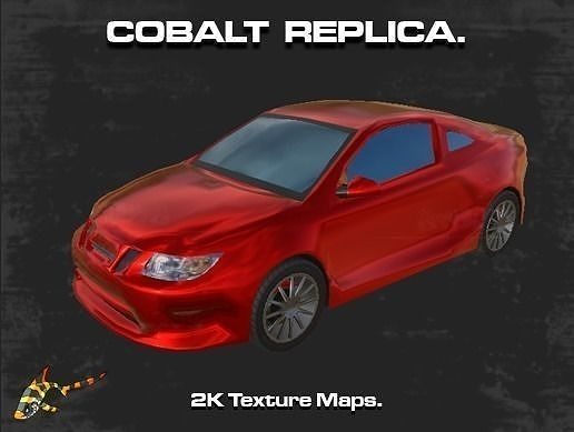 3D model COBALT REPLICA VR / AR / low-poly | CGTrader