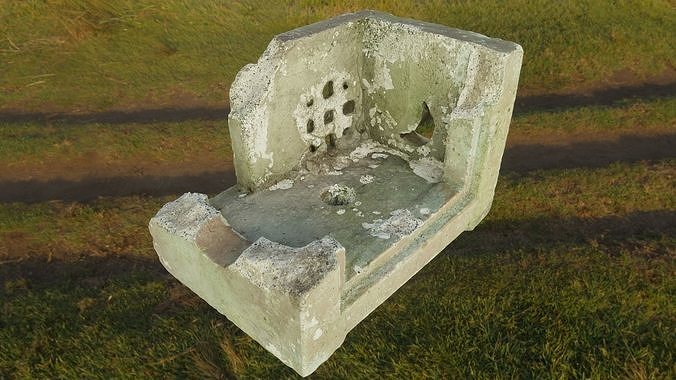 3D model Cracked Block VR / AR / low-poly | CGTrader