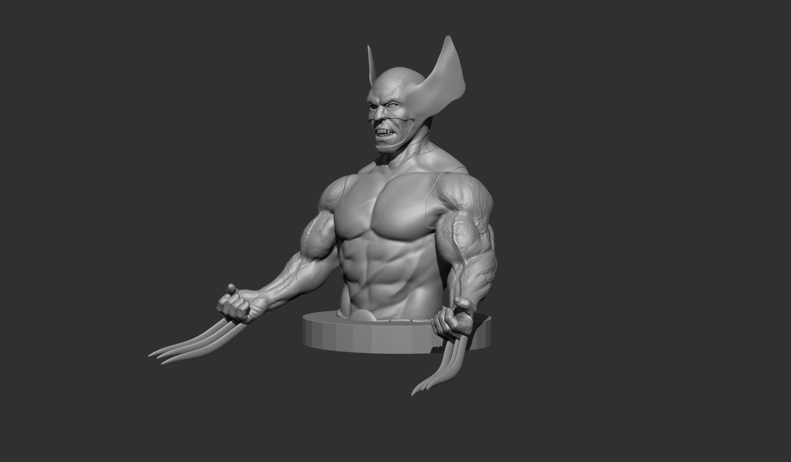 Wolverine printable 3D print model 3D model 3D printable | CGTrader
