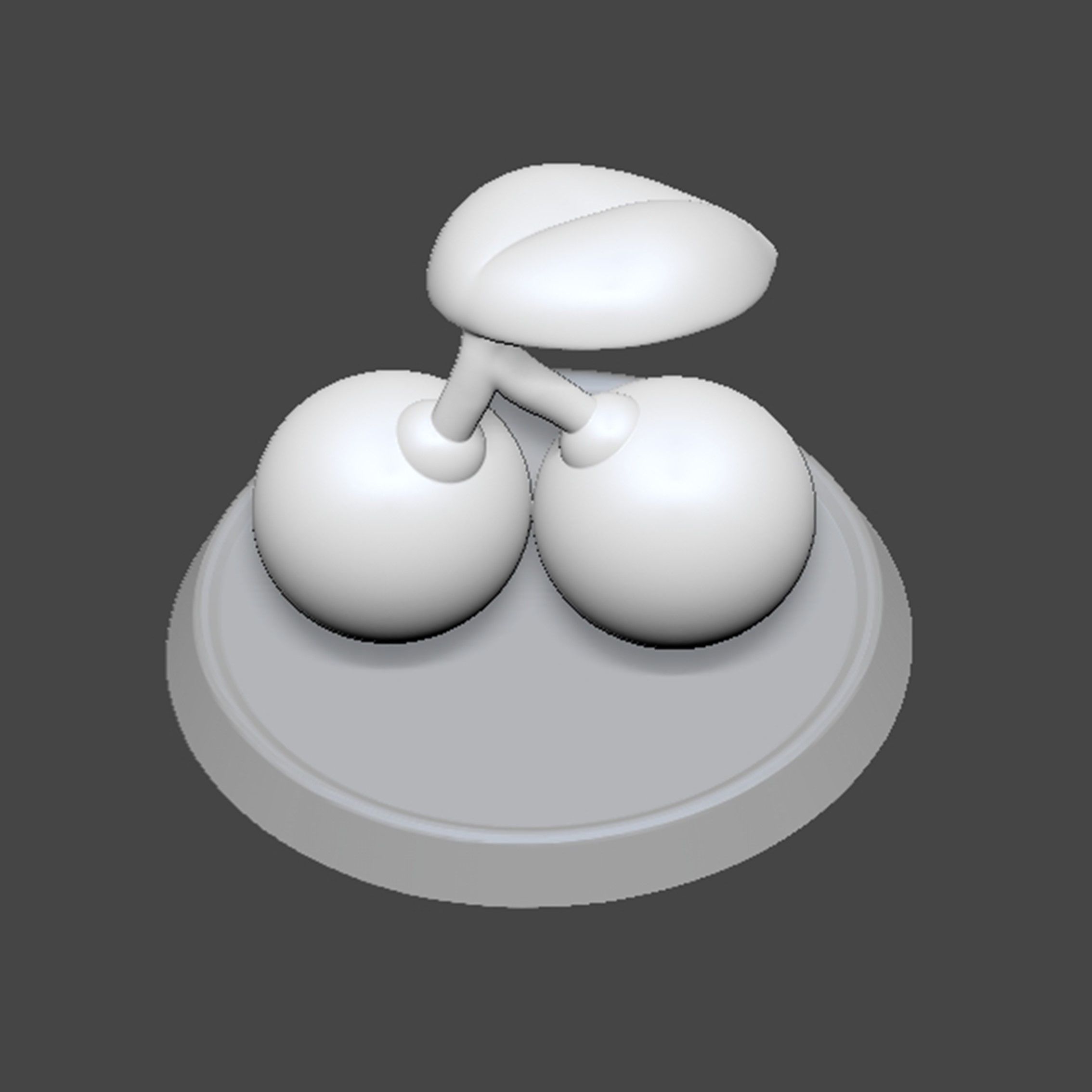 Double Cherry Based Mario 3D model 3D printable | CGTrader