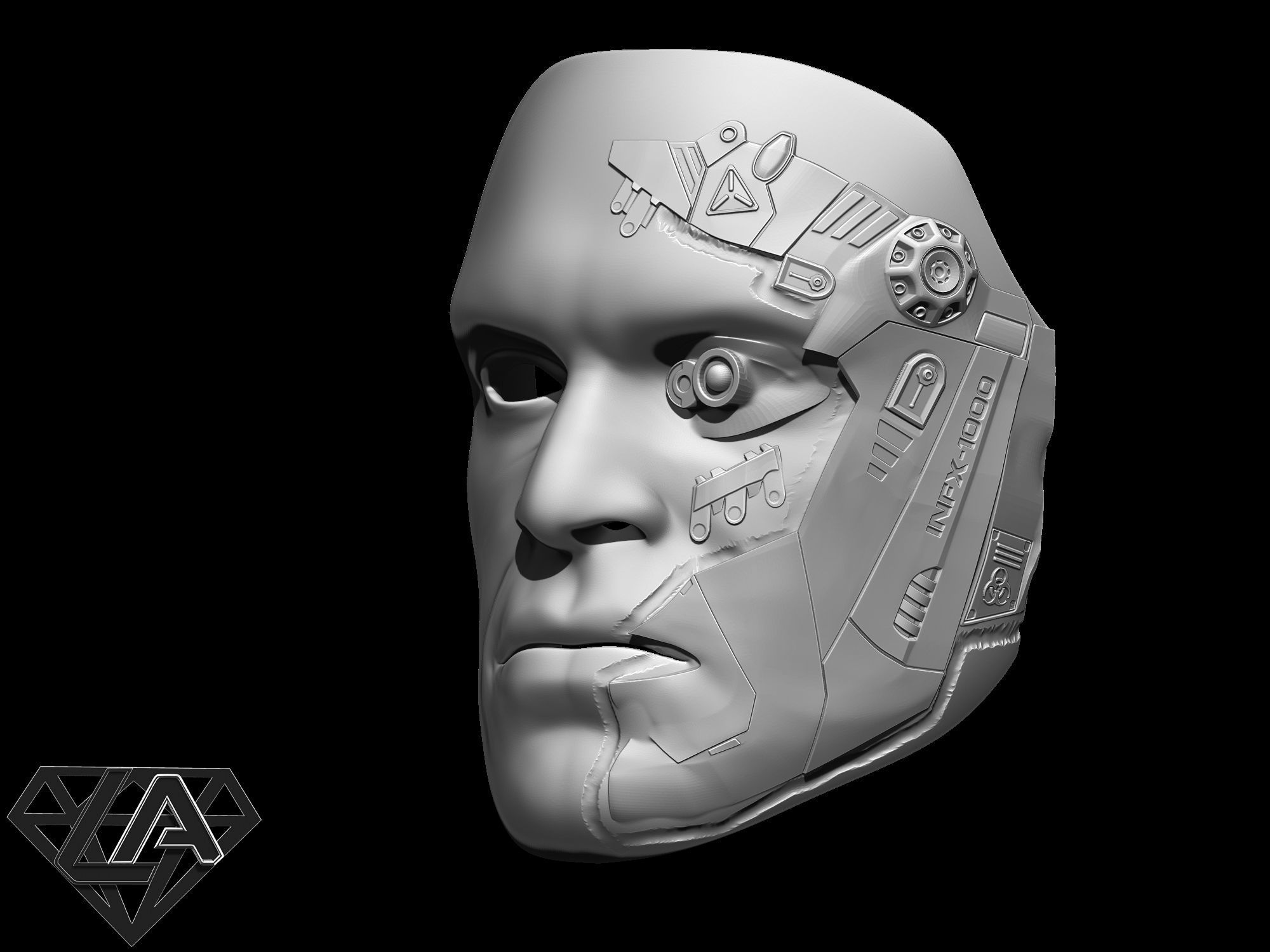 Trevor Philips cyber-version 3D model 3D printable | CGTrader