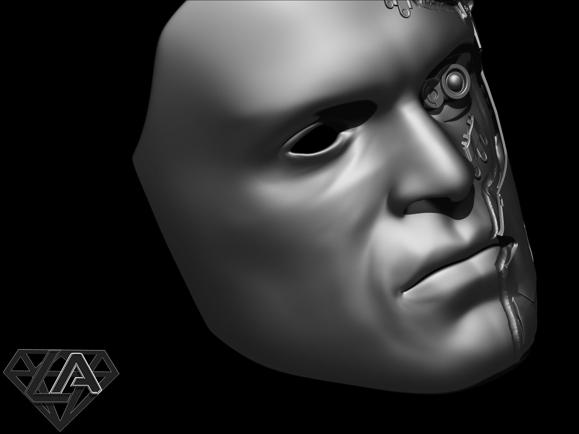 Trevor Philips cyber-version 3D model 3D printable | CGTrader