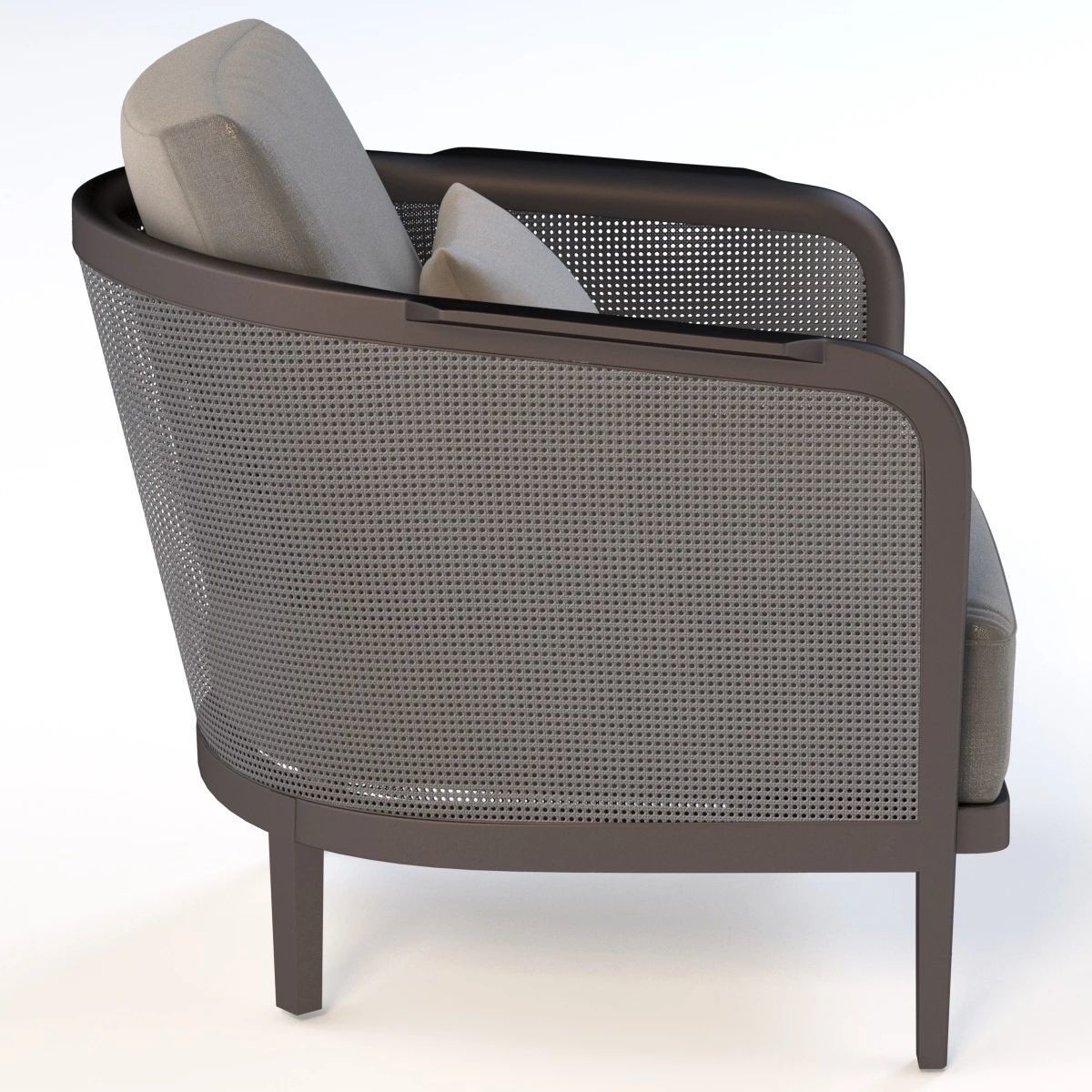 Flexform Mondo Armchair 3D model | CGTrader