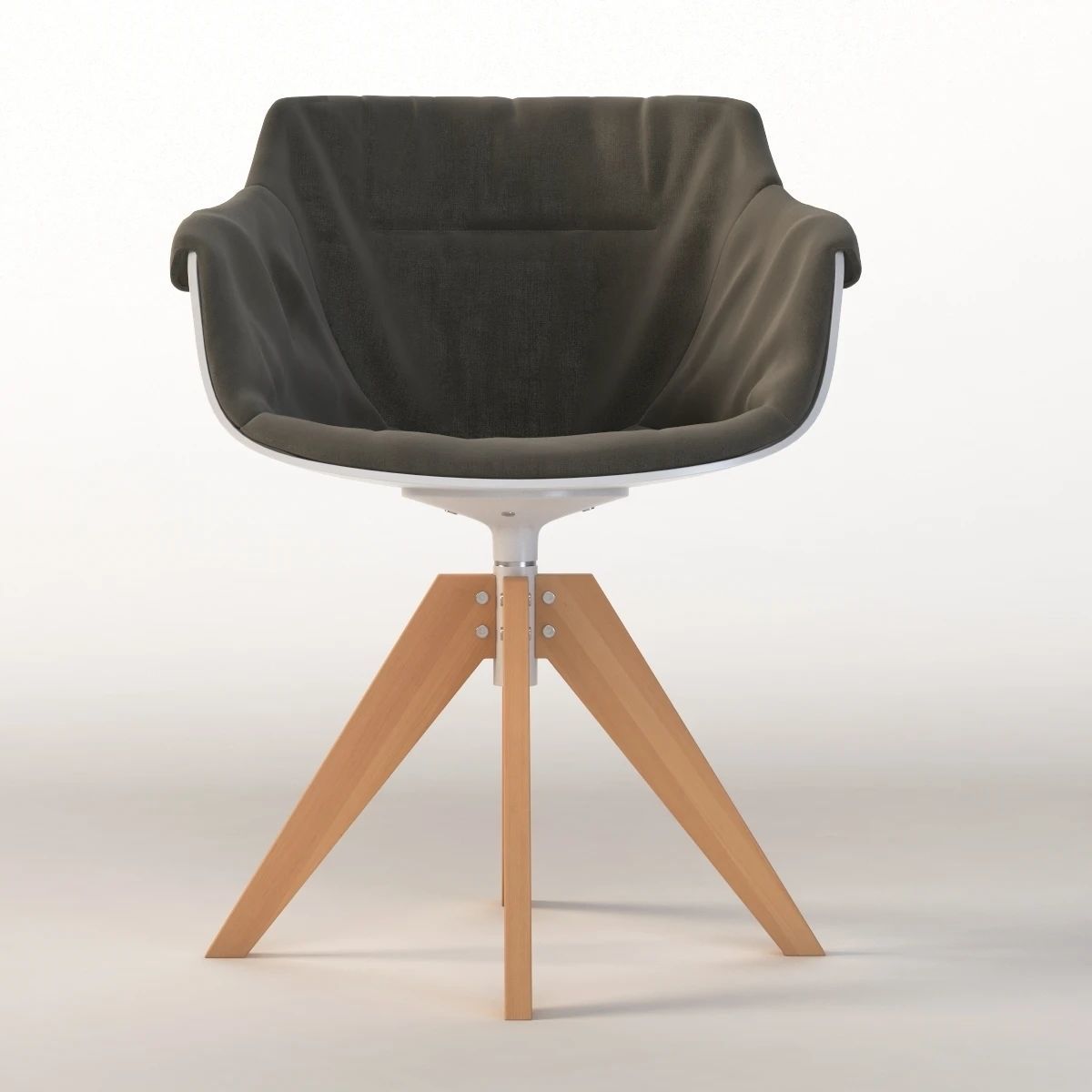 Flow Slim Xl Armchair Steel MDF Italia 3D model | CGTrader