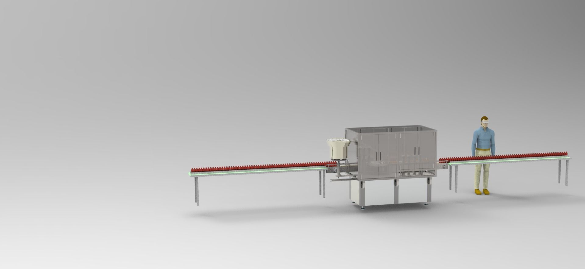 Automatic capping machine 3D model | CGTrader