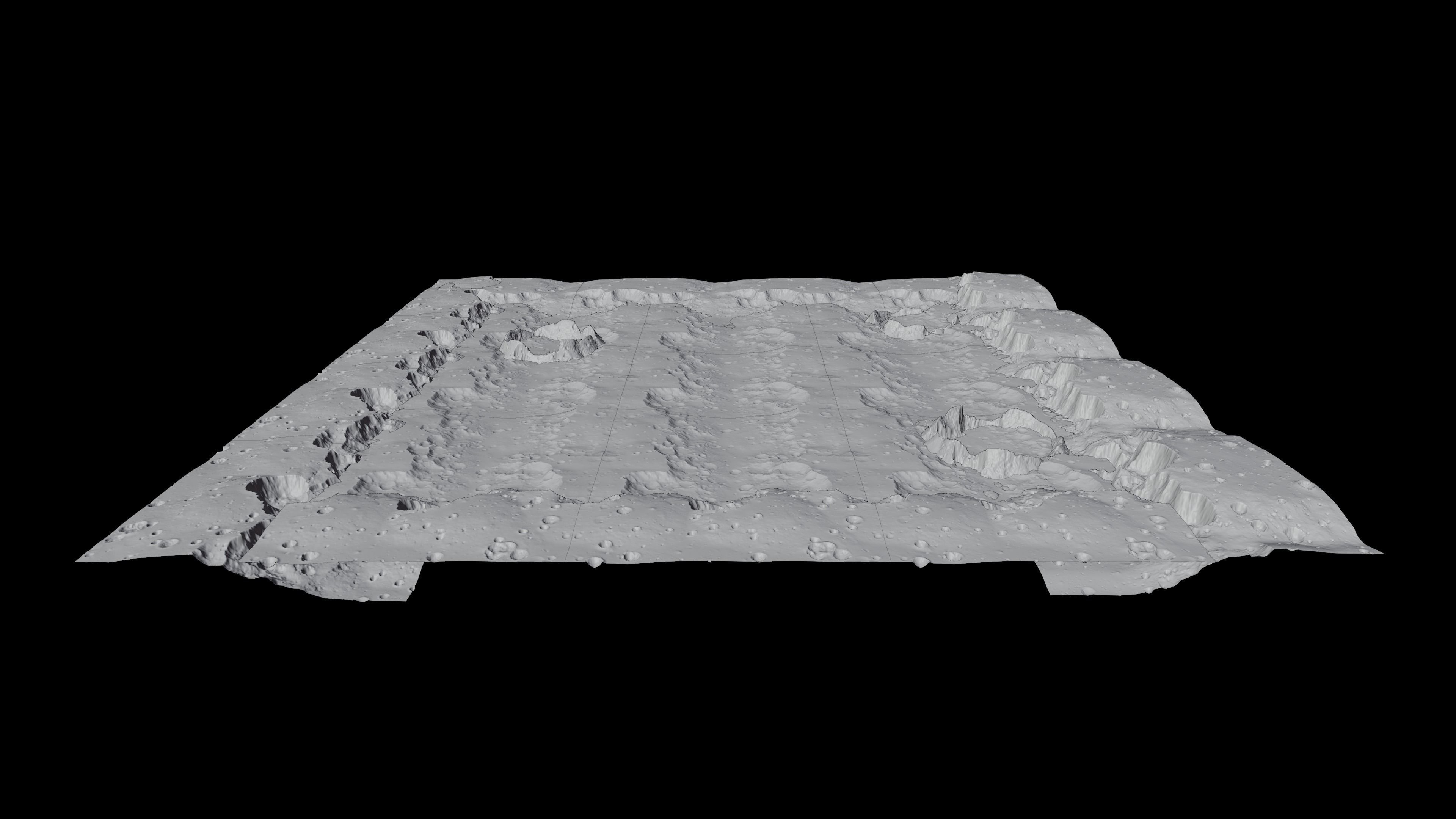 Photorealistic Moon Surface 3D model | CGTrader