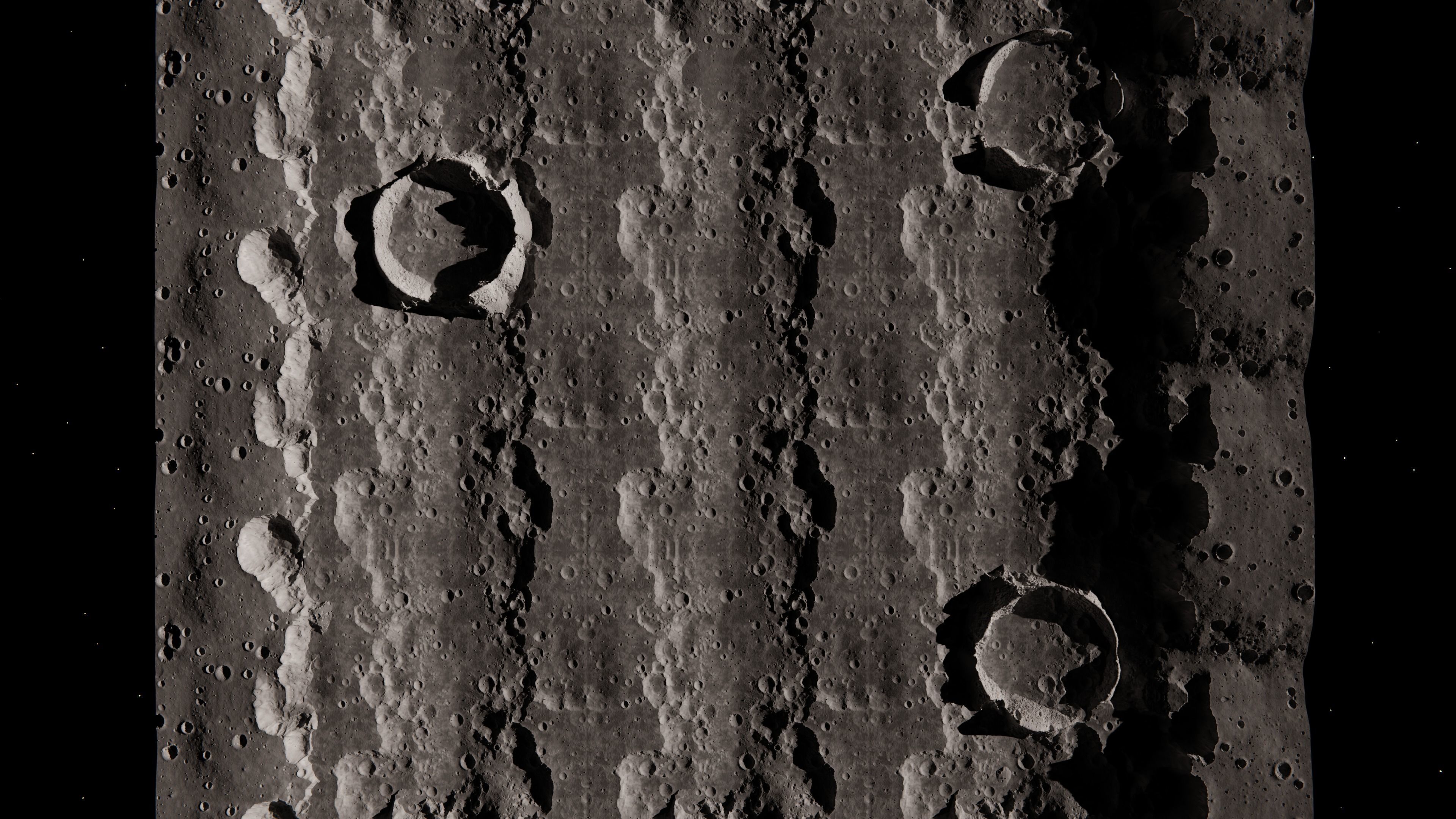 Photorealistic Moon Surface 3D model | CGTrader