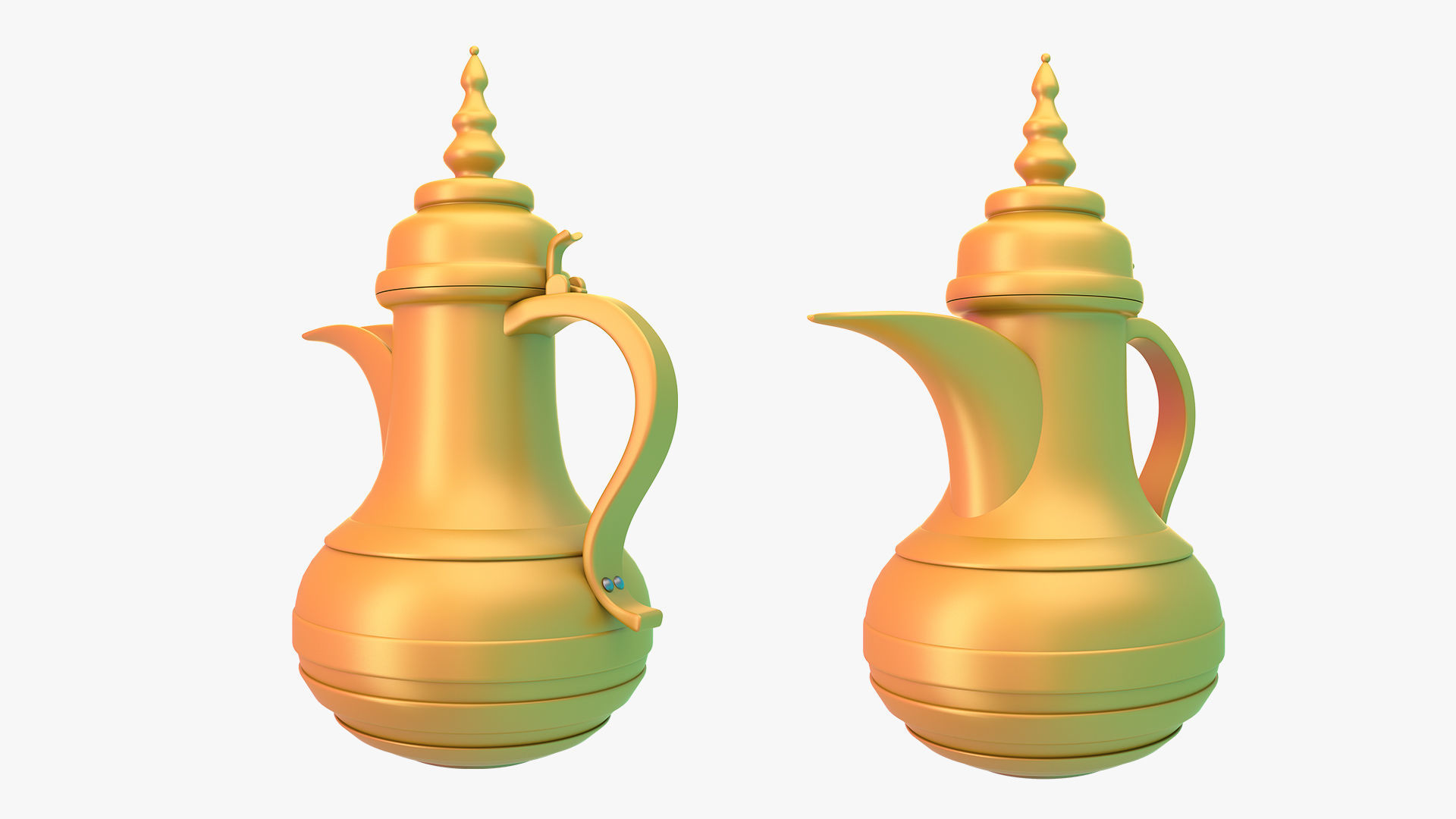 Ramadan Coffee Pot 3D model | CGTrader