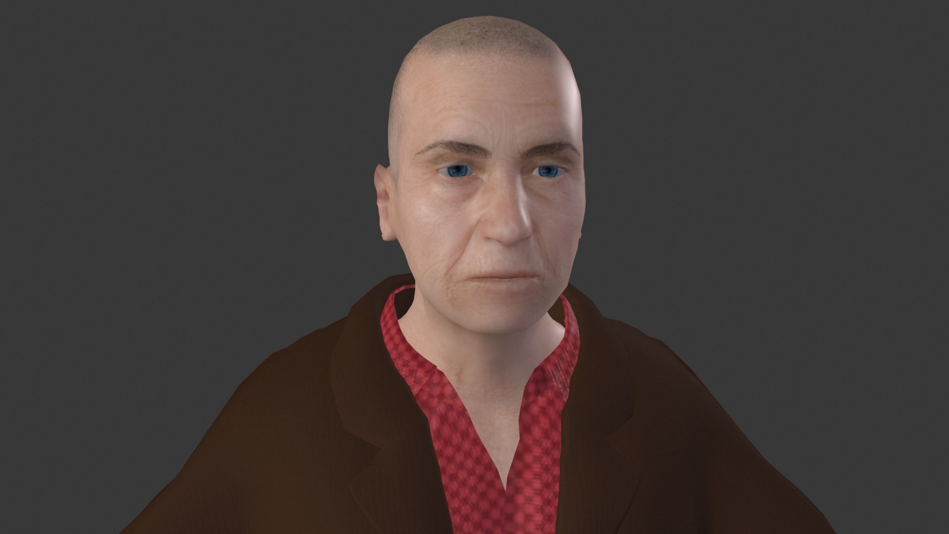 3D model Old men with rig VR / AR / low-poly | CGTrader