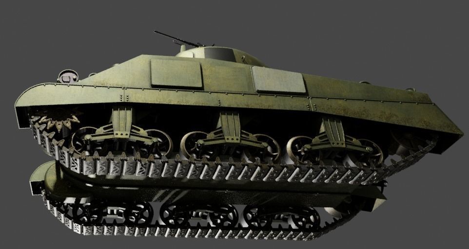 M4 Sherman 3D model | CGTrader