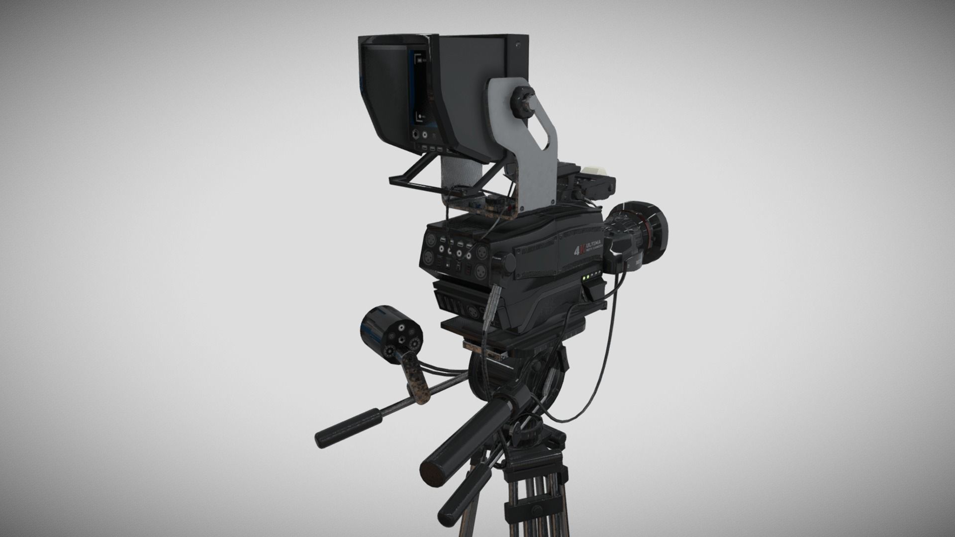 3D model TV Camera Ultima VR / AR / low-poly | CGTrader