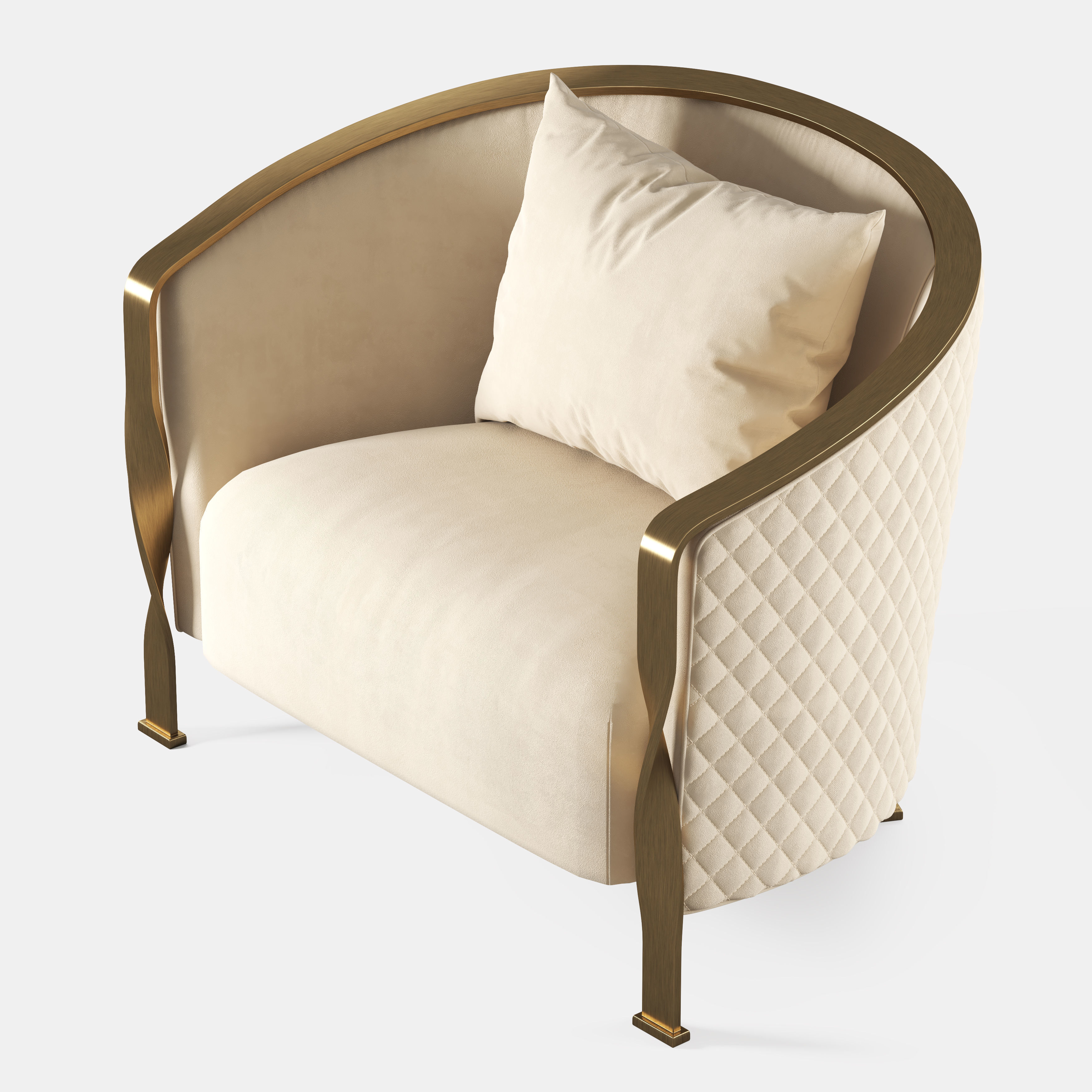 Rugiano Paris Armchair 3D model | CGTrader