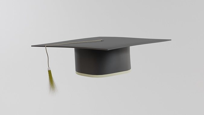 Academic Graduation Hat 3D model | CGTrader