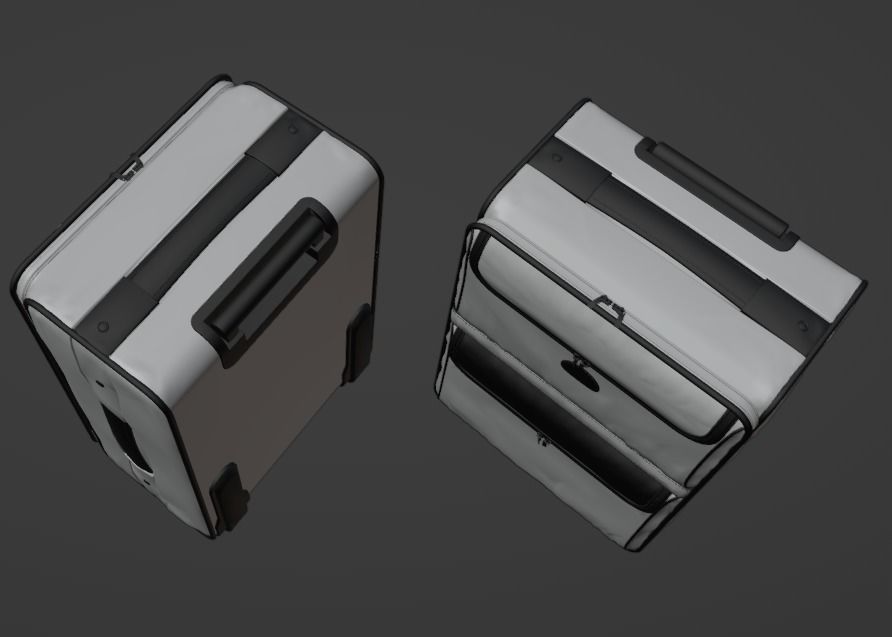 Old Lugagge 3D model | CGTrader