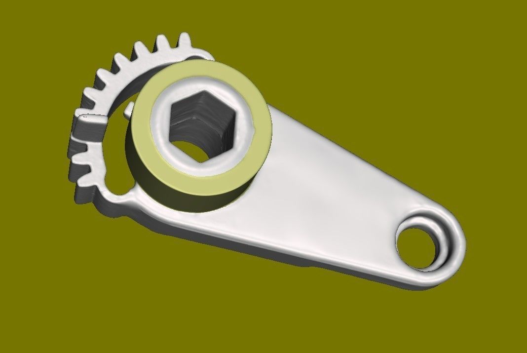CITROEN C4 PEUGEOT 307 DS Climate Heater Temp Actuator Gear 3D model 3D ...