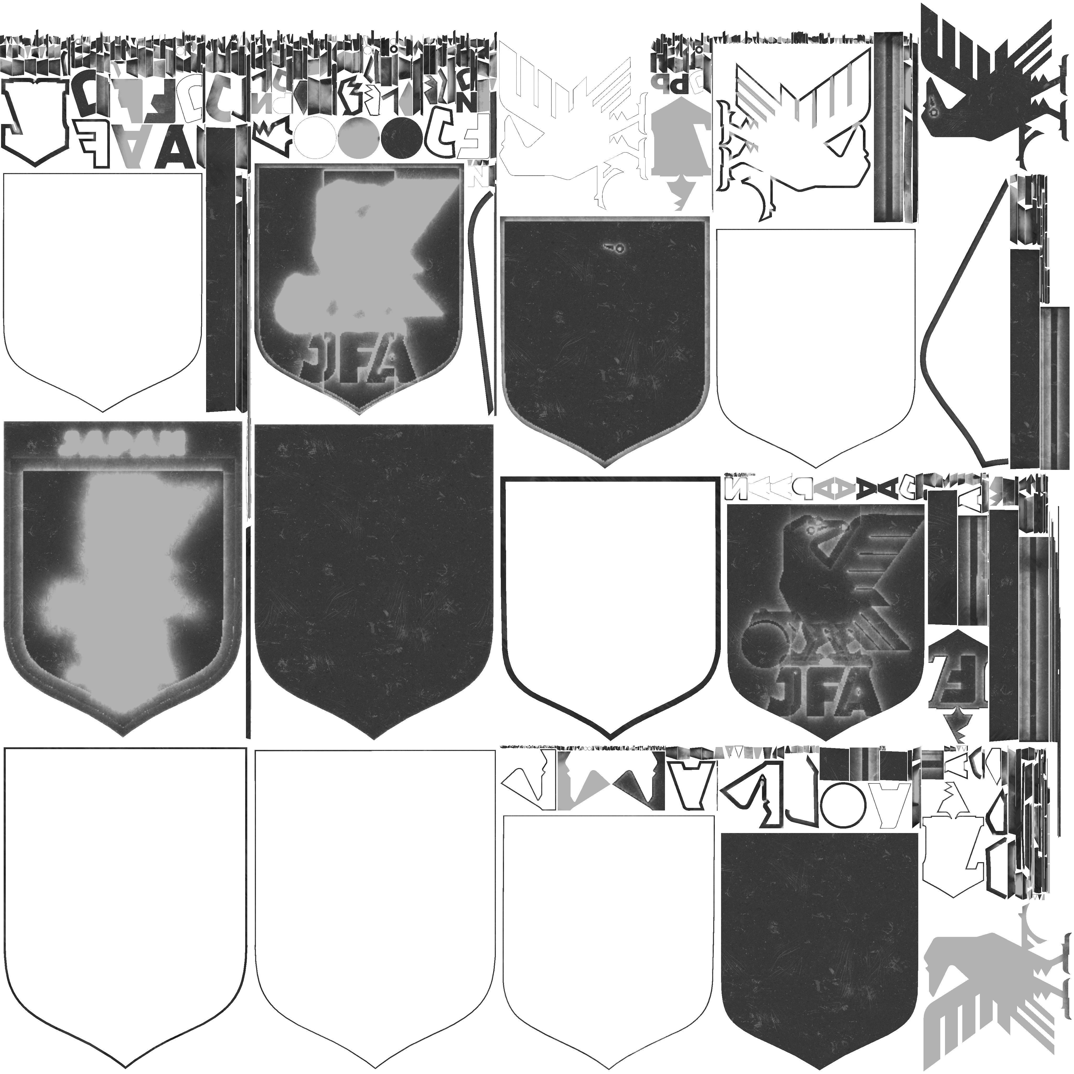 logo Japan Football Association - JFA 3D model | CGTrader