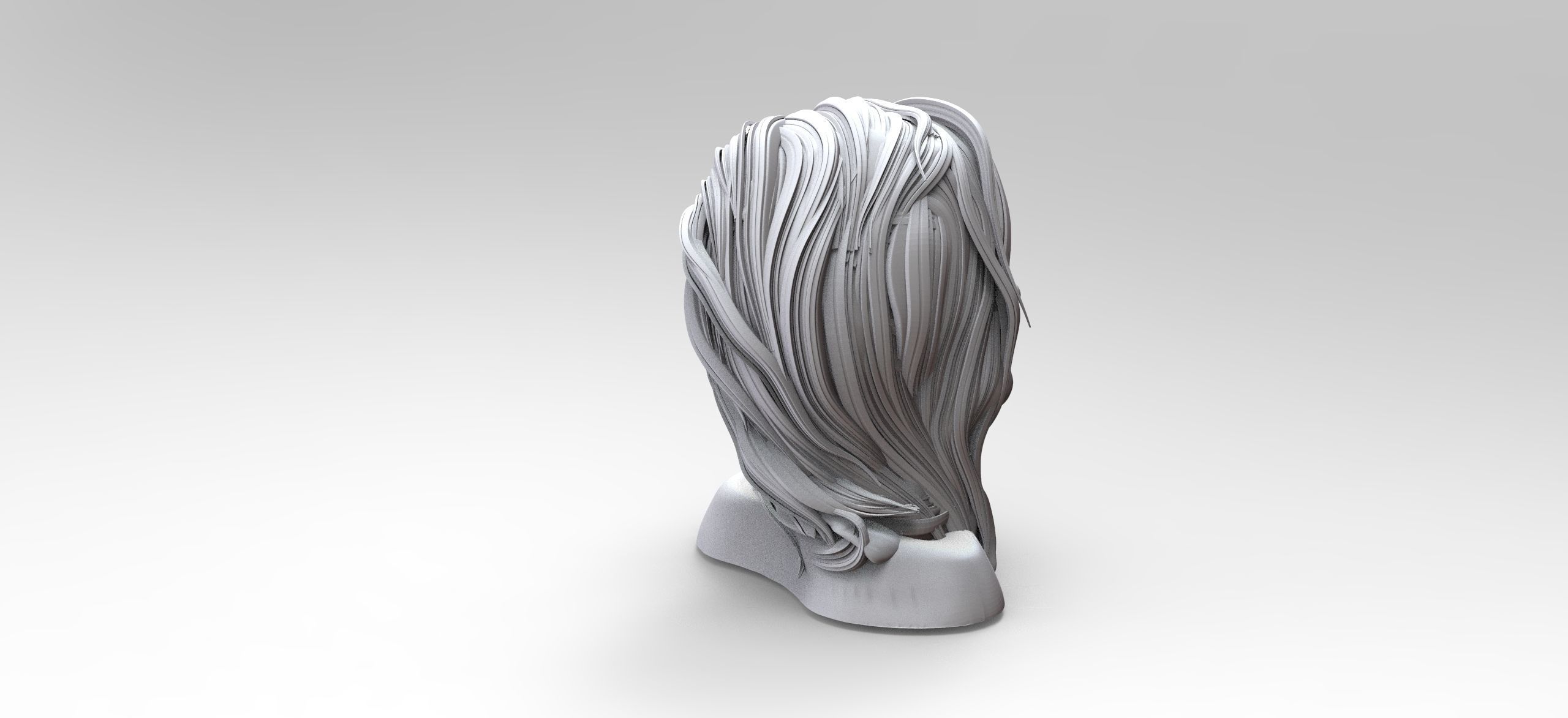 Female Head - 3D Print 3D model 3D printable | CGTrader