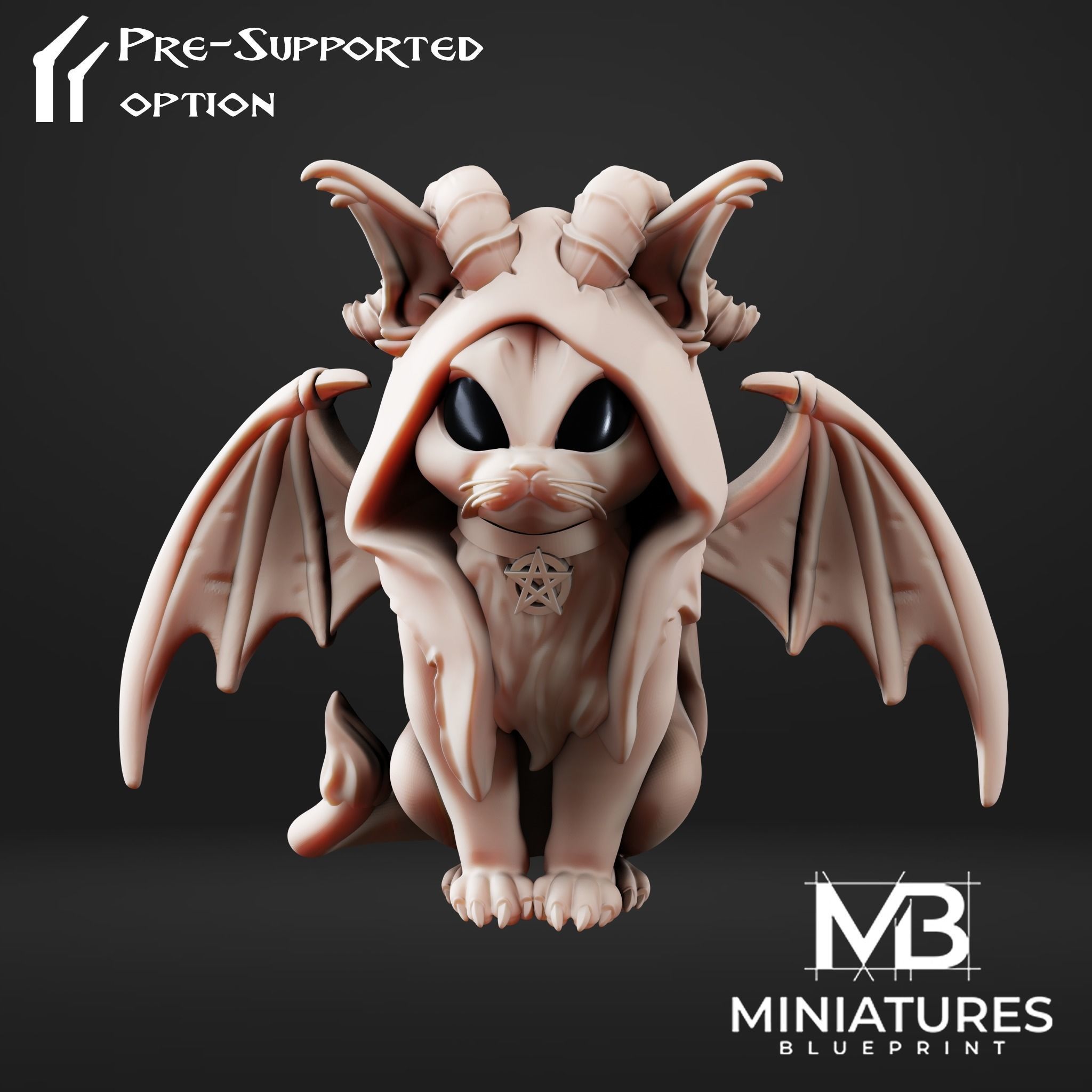 Denzel Evil Cat 3D model 3D printable | CGTrader