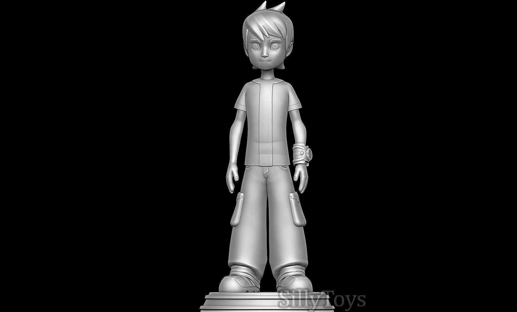 Ben Tennyson Classic 3D model 3D printable | CGTrader