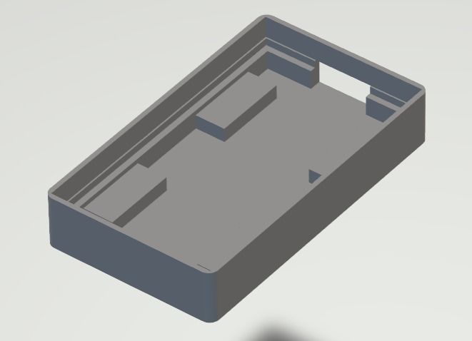 Box for 128 x 64 pixels Display with ESP32 or ESP8266 3D model 3D printable | CGTrader