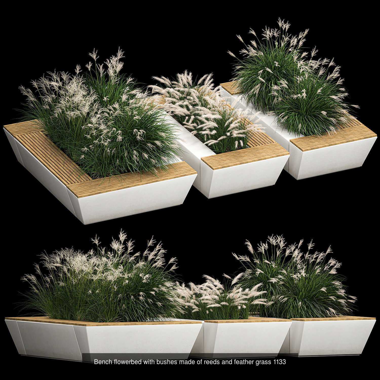 Collection bushes For Landscaping And Urban Environments | CGTrader