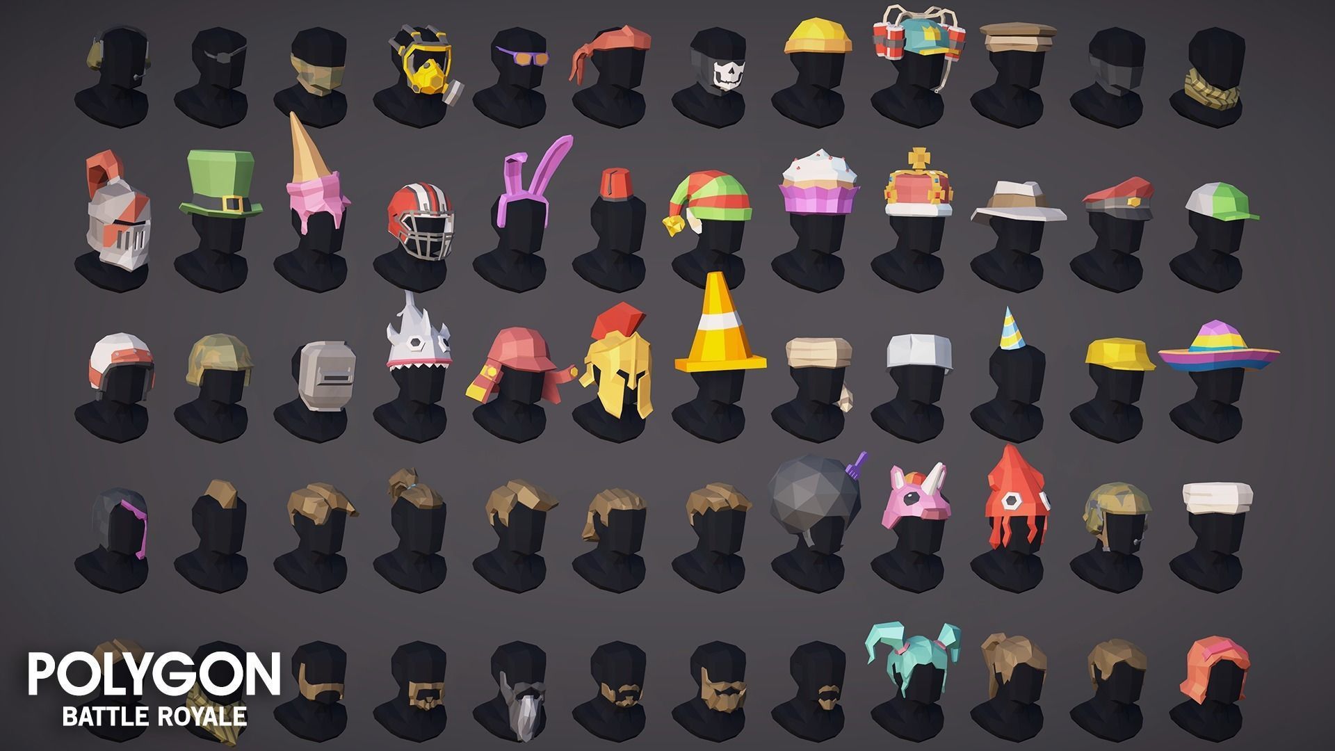3D model POLYGON - Battle Royale VR / AR / low-poly | CGTrader
