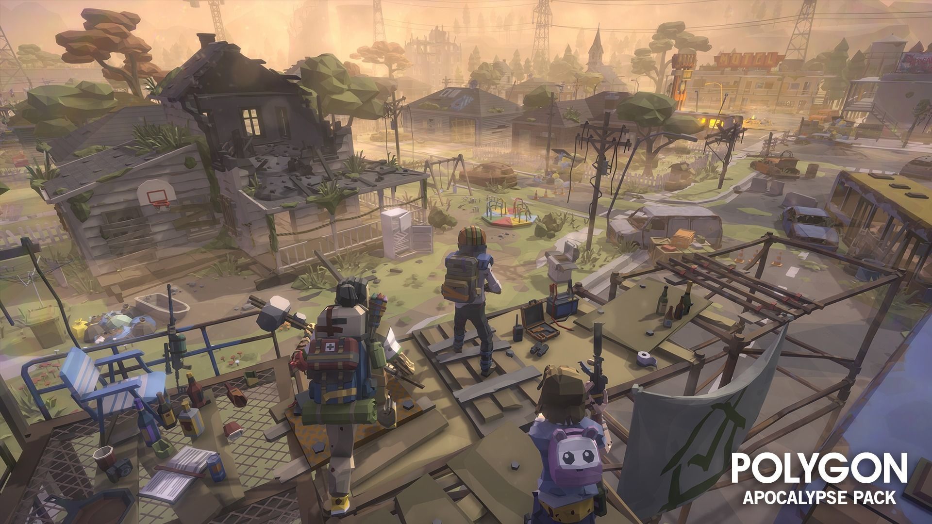 3D model POLYGON - Apocalypse VR / AR / low-poly | CGTrader