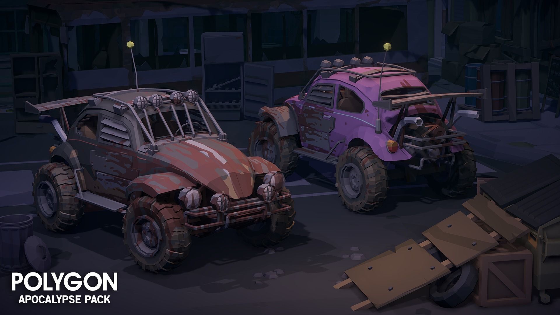 3D model POLYGON - Apocalypse VR / AR / low-poly | CGTrader