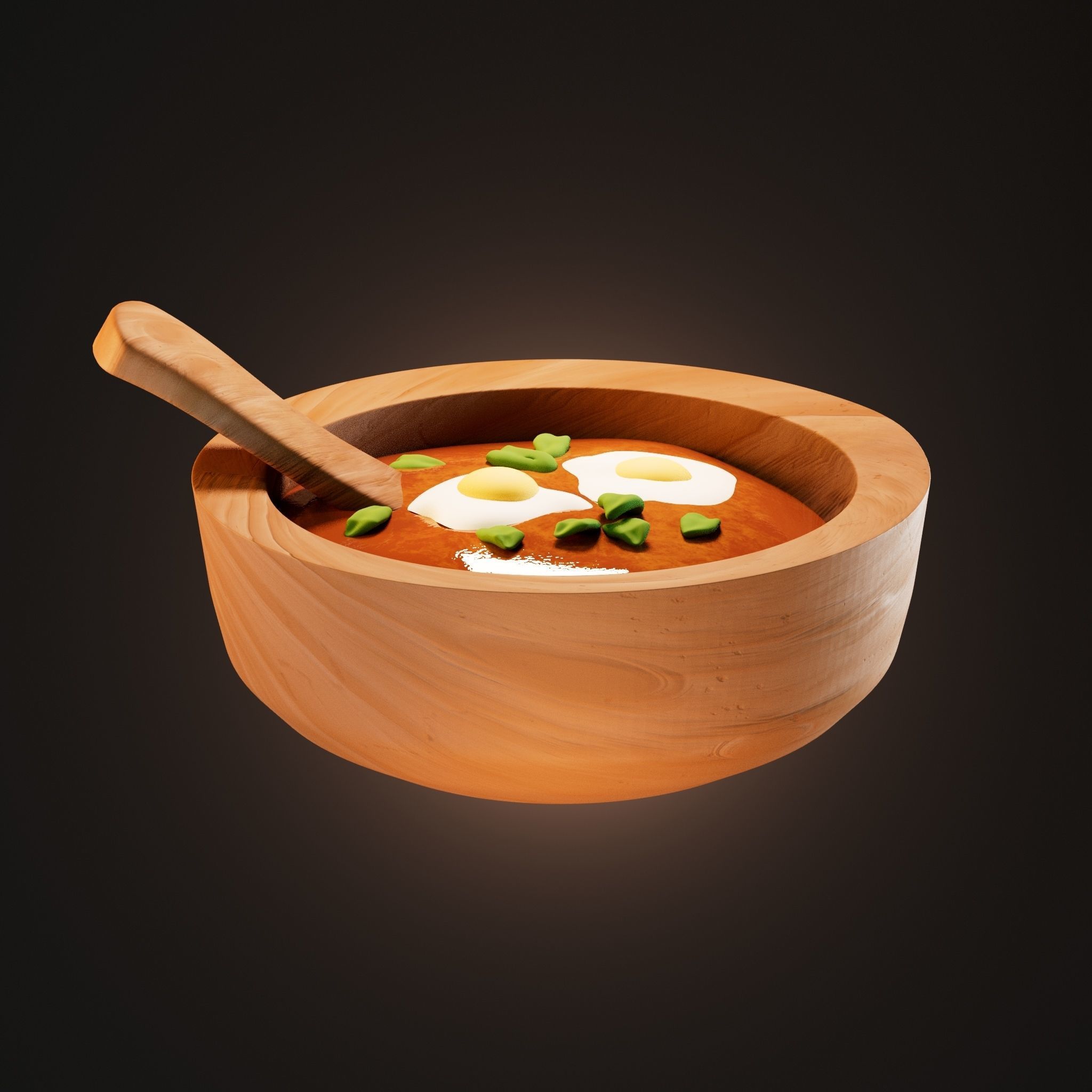 Dish game Asset Food Animation 3D model | CGTrader