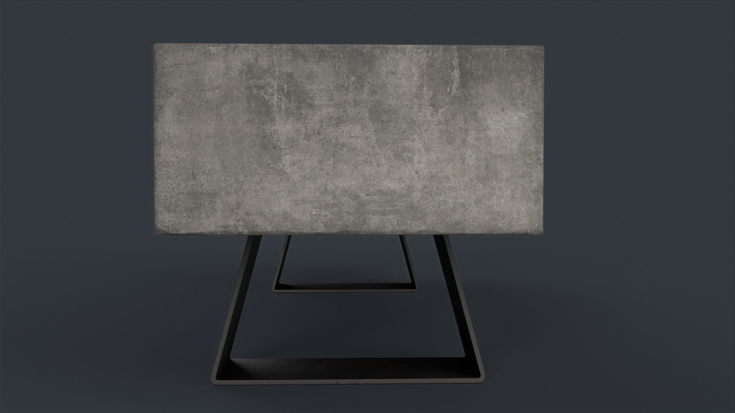 3D model Modern Outdoor Bench 80 PBR Game Ready VR / AR / low-poly ...