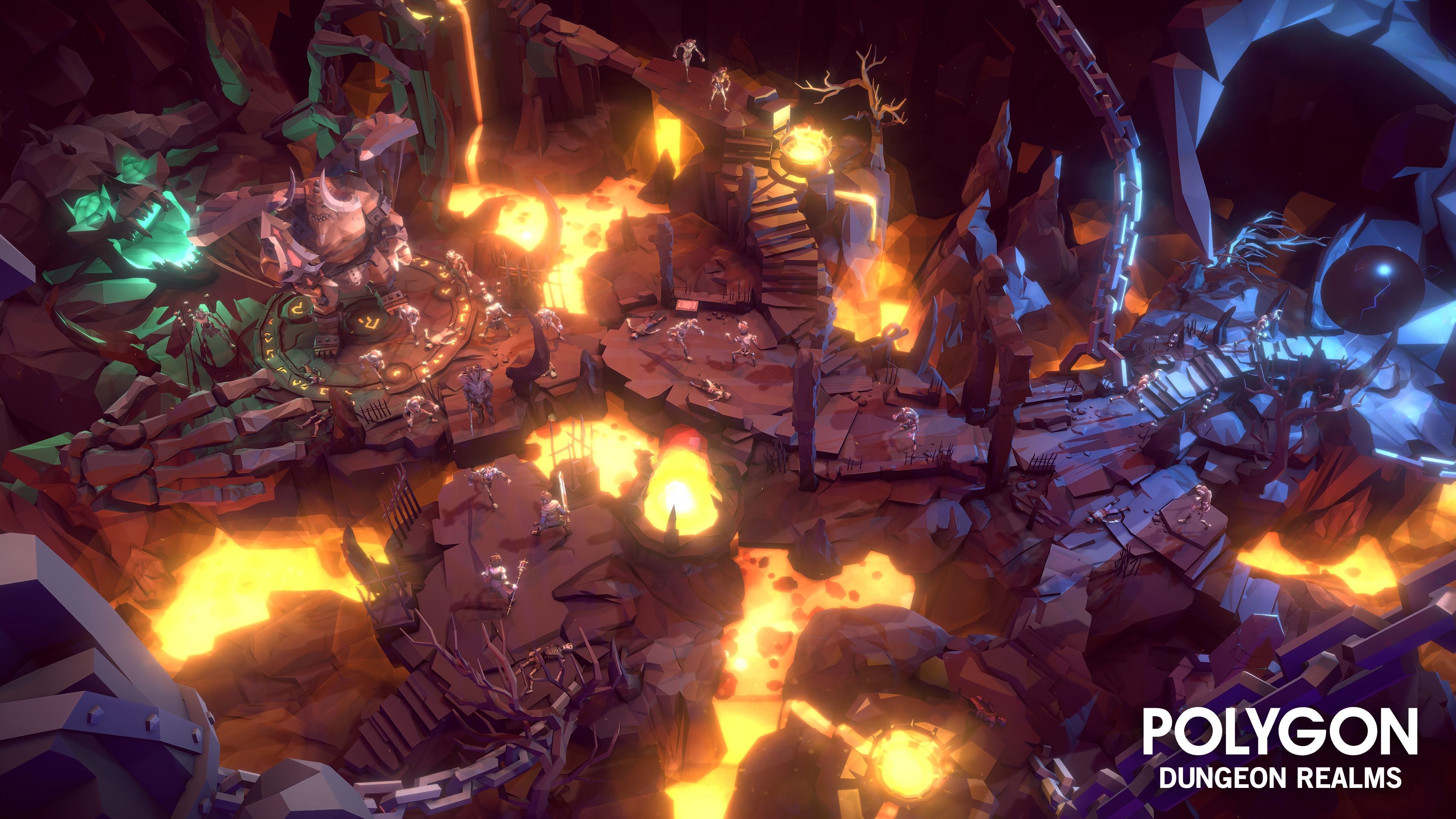 3D model POLYGON Dungeon Realms VR / AR / low-poly | CGTrader