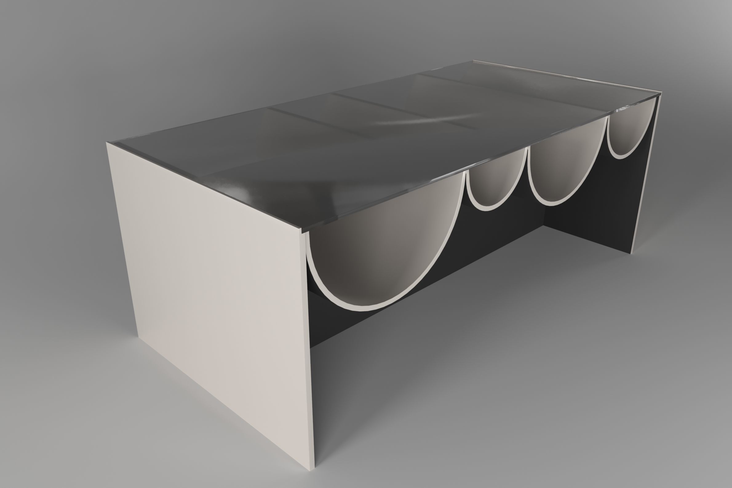 Sea wave table 3D model | CGTrader
