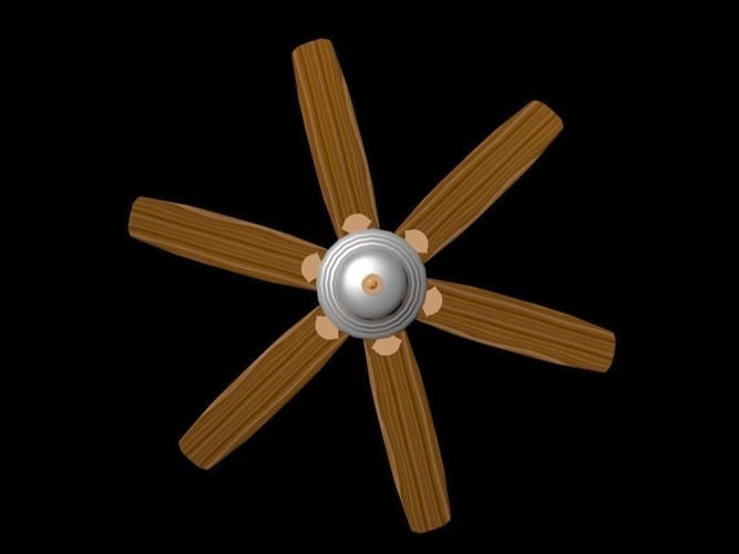 3D model Ceiling Fan VR / AR / low-poly | CGTrader